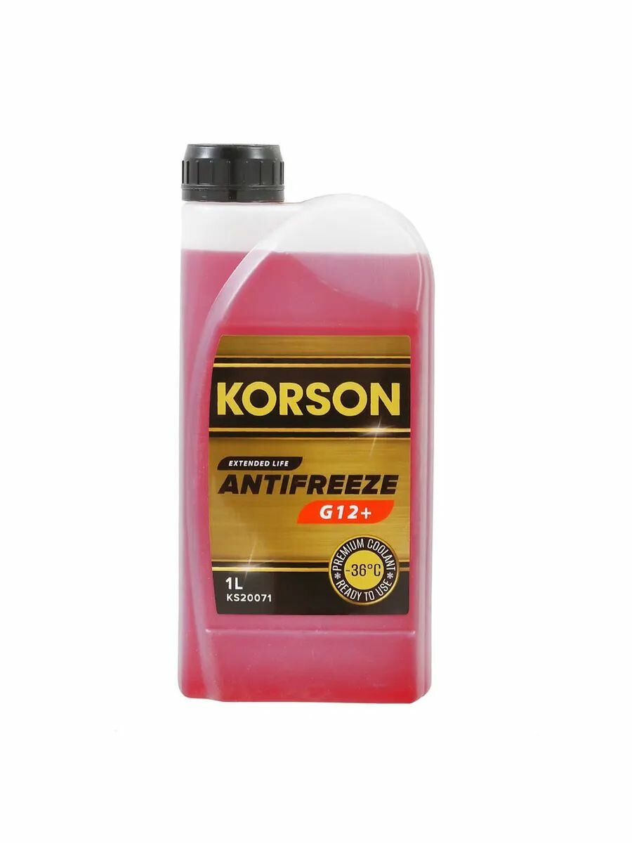 KORSON G12+, красный, 1л