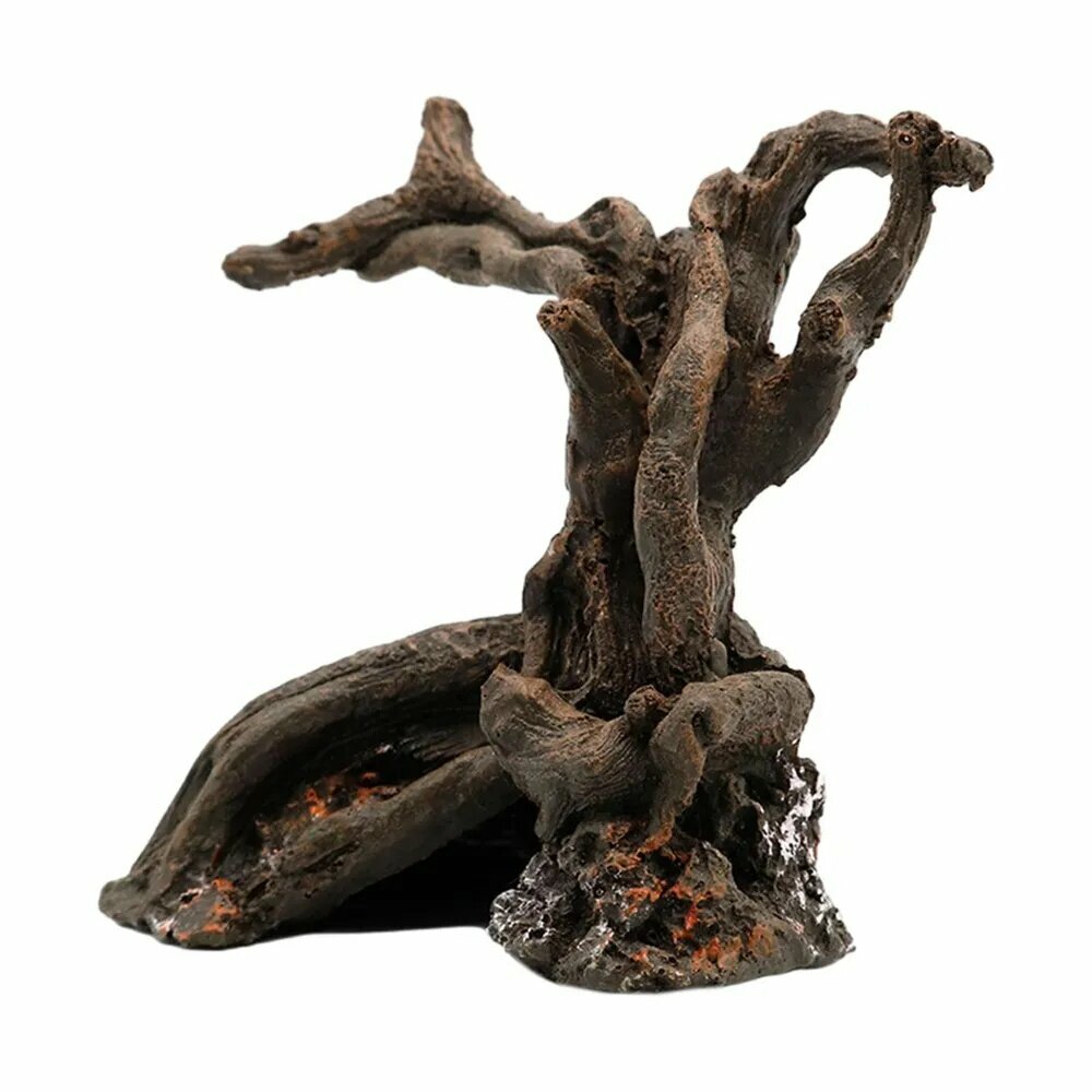 Искусственный коряга для аквариума, имитация коряги для рептилий и рыб, украшение для подводного мира