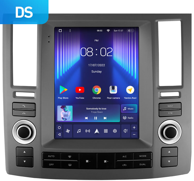 Штатная магнитола Infiniti FX35 (S50), FX45 (S50) 2006-2009 (коричневая) Teyes TPRO 2 DS (Tesla) 9.7" 3/32 RM-1312-53 Android 10 (4G-SIM, DSP, QLed)