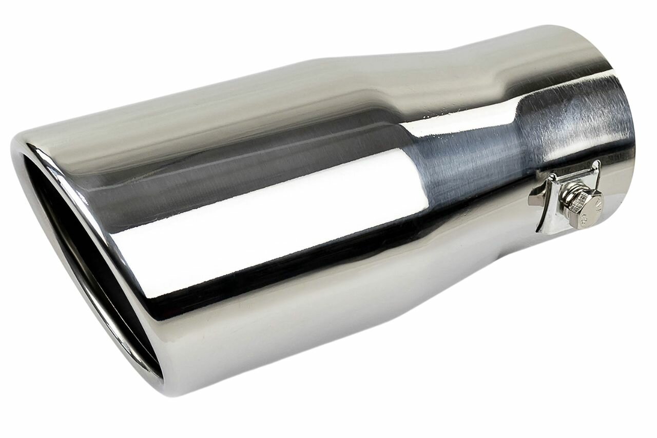 Круглая насадка глушителя Sal-Man HJ-611 d75мм из нержавеющей стали