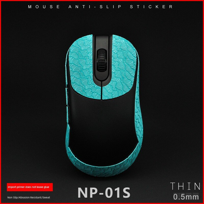 Наклейка VAXEE ZYGEN NP-01S V2 NP-01SW для беспроводной мыши, ультратонкая, влагопоглощающая, противоскользящая Тиффани