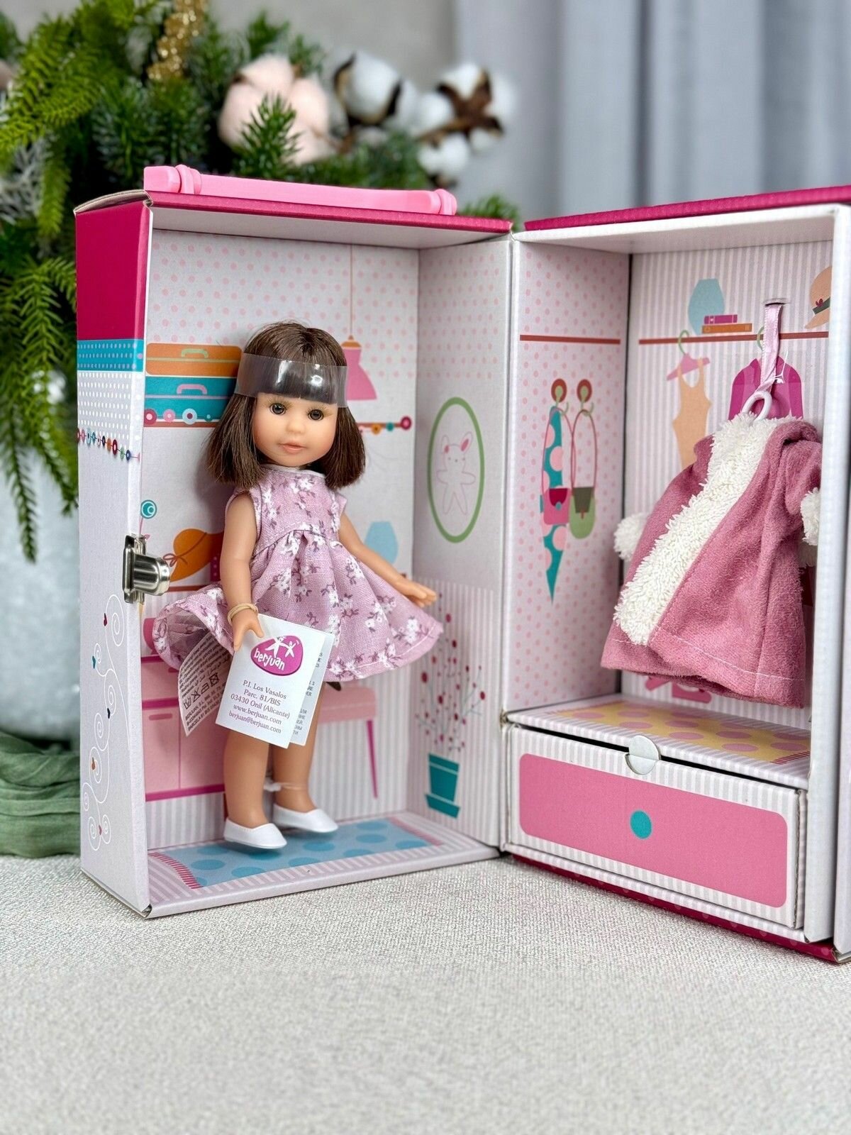 Кукла для девочки виниловая 22 см Ирэн в наборе (1020)