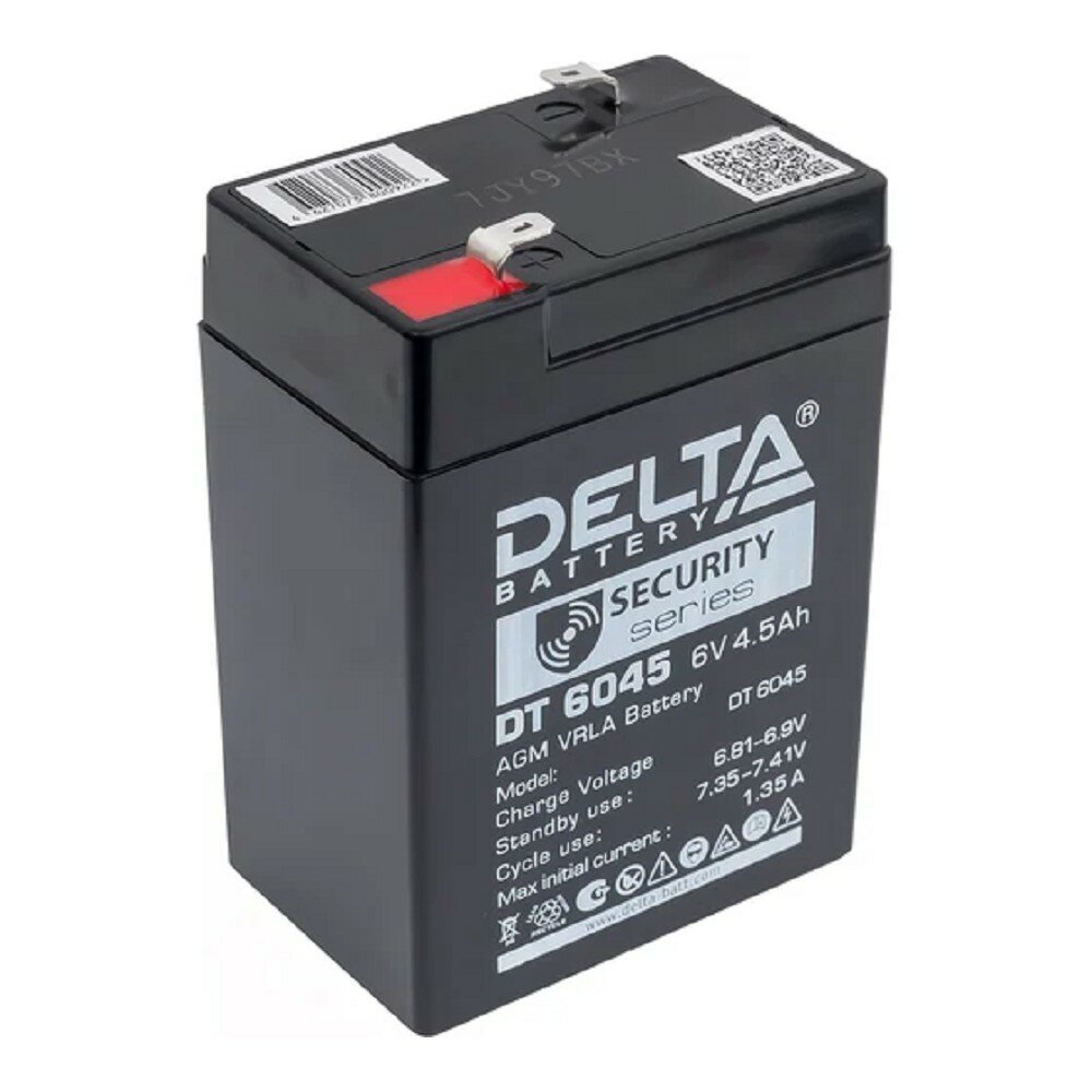 Батарея для ИБП Delta DT 6045 6B, 4500мАч Свинцово-кислотный