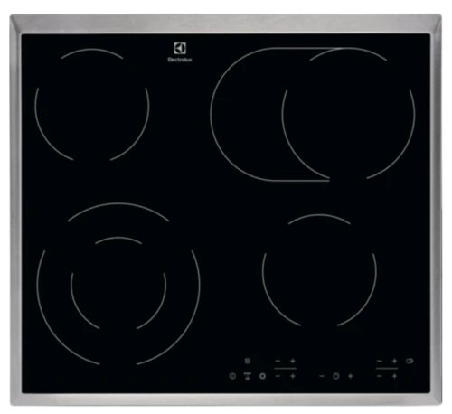 Варочная панель электрическая Electrolux EHF6346XOK черный, стеклокерамика