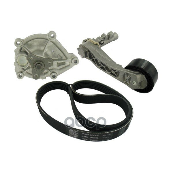 Комплект поликлинового ремня (с помпой) PSA 07- Skf арт. VKMC33410