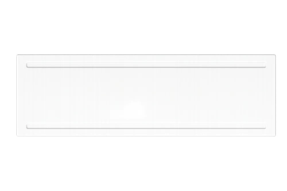 Экран DIWO Кострома пластиковый, белый, экран под ванну, прямоугольный, с креплением