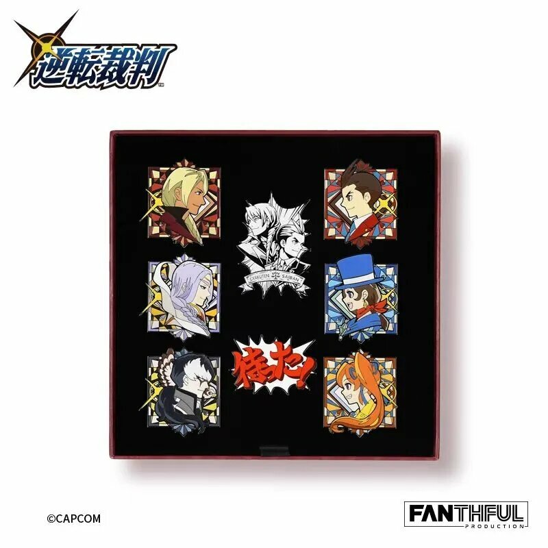 Ace Attorney & Словарь, небольшие скульптуры, игровые коллекционные фигурки (Fangamer)