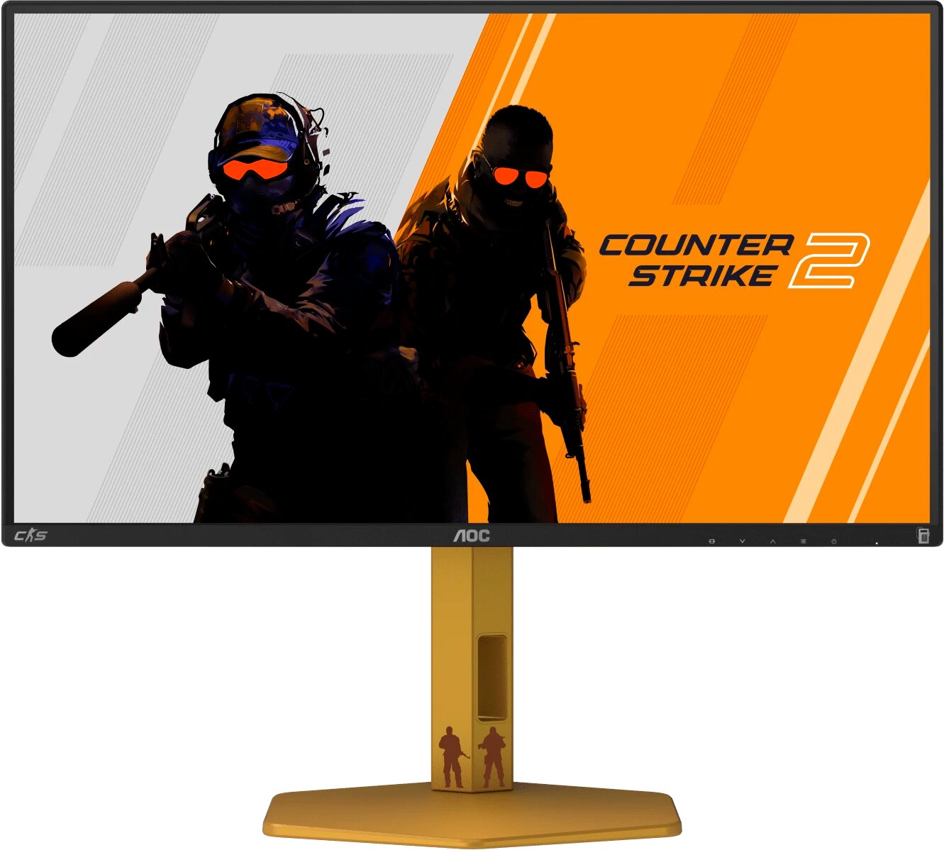 Монитор AOC 24,5" CS25G, 16:9, FHD, 0,3/1ms, 400cd, 300Hz, HDMI, DP, USB, USB-C, HAS, черный