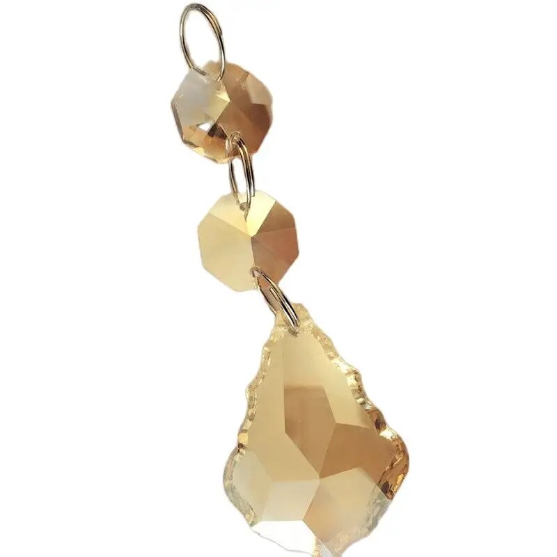 Хрустальные подвески для люстр TZ, шампань, 50 шт.