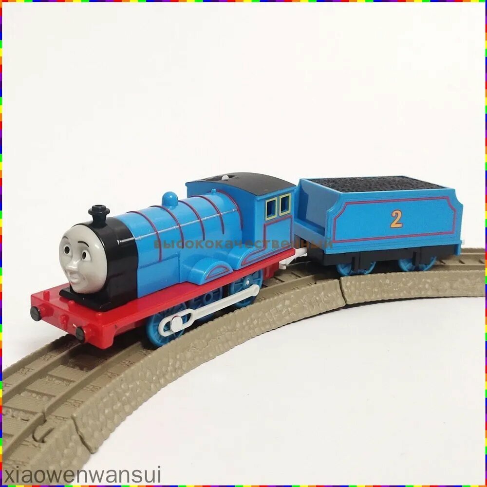 Детский паровозик Thomas & Friends Гордон синего цвета (без мотора)