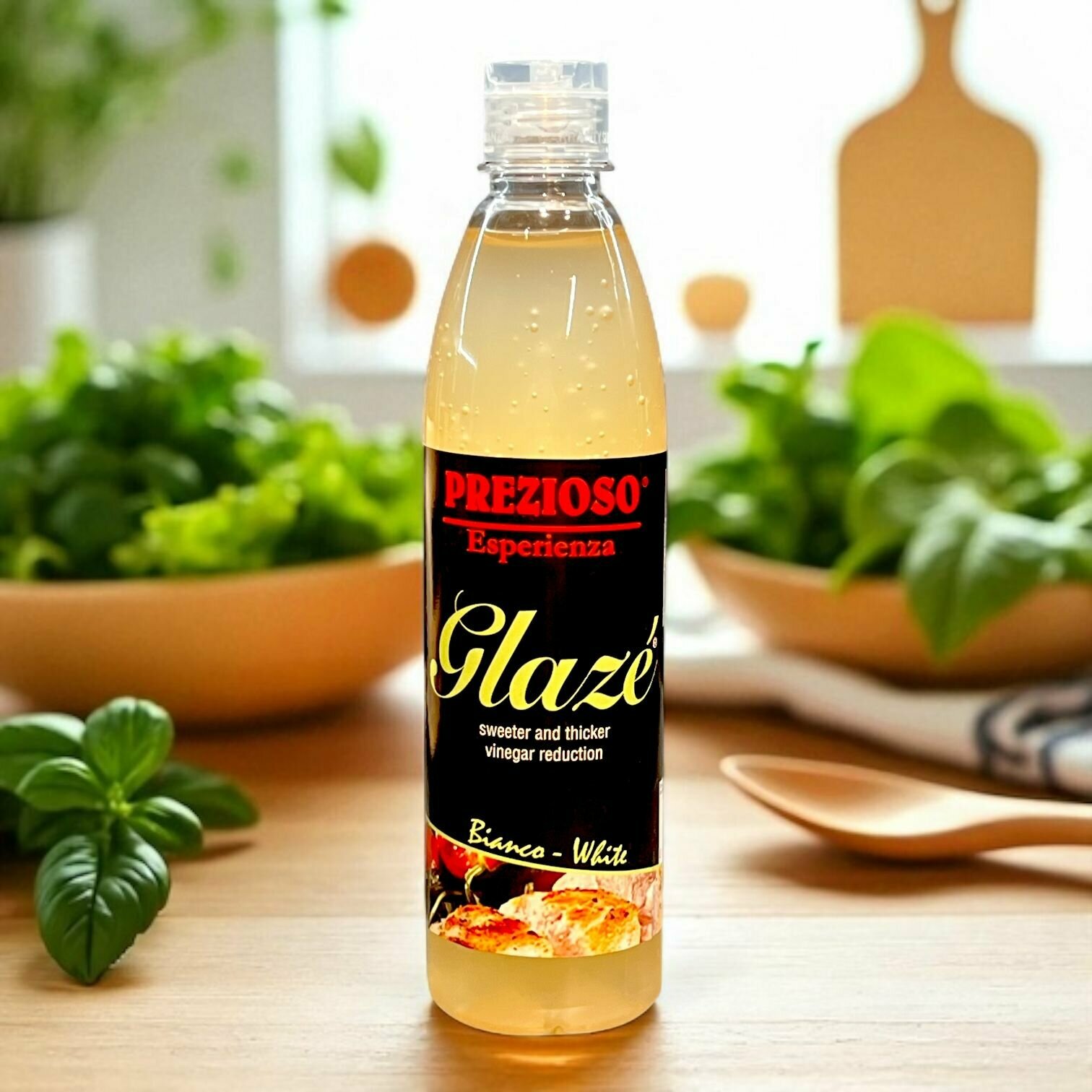 Соус Prezioso Esperienza GLAZE бальзамический светлый оригинальный 4% /пэт/ 500мл