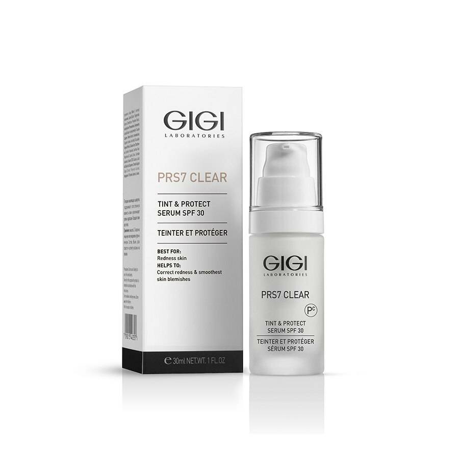 Gigi PRS7 Clear PSO Tint Protect Serum SPF 30, Сыворотка тональная защитная, 30 мл