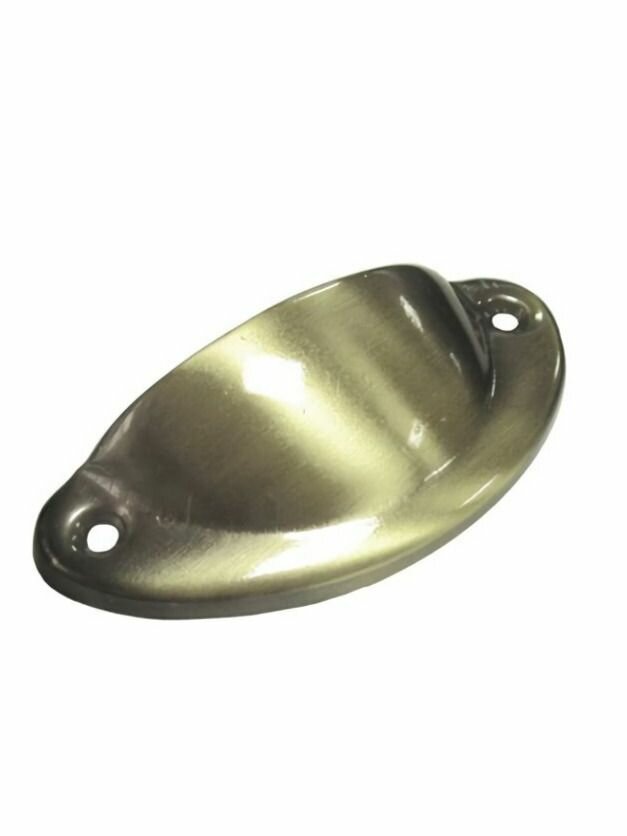 Ручка-ракушка 64 мм, бронза