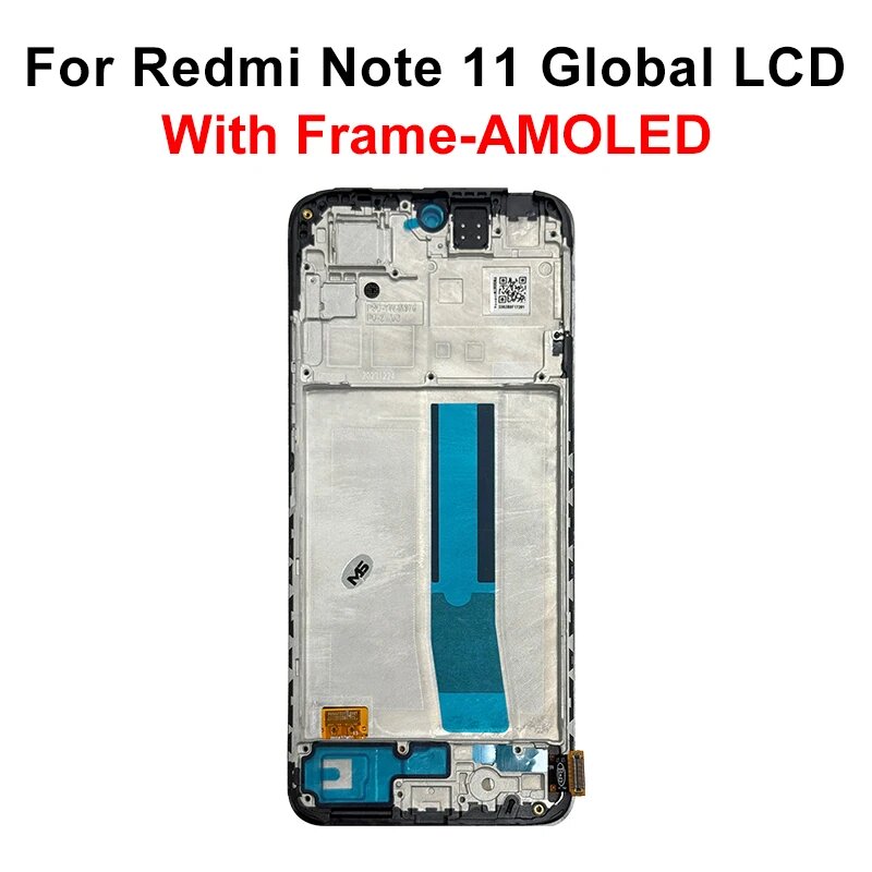 Redmi Note 11 Global LCD AMOLED с рамкой 4G