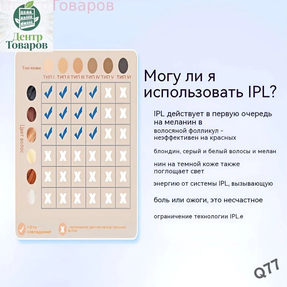 Фотоэпилятор IPL冰点脱毛仪家用光子脱毛器 全身激光脱毛仪 腋下私处美容仪 — фото 1