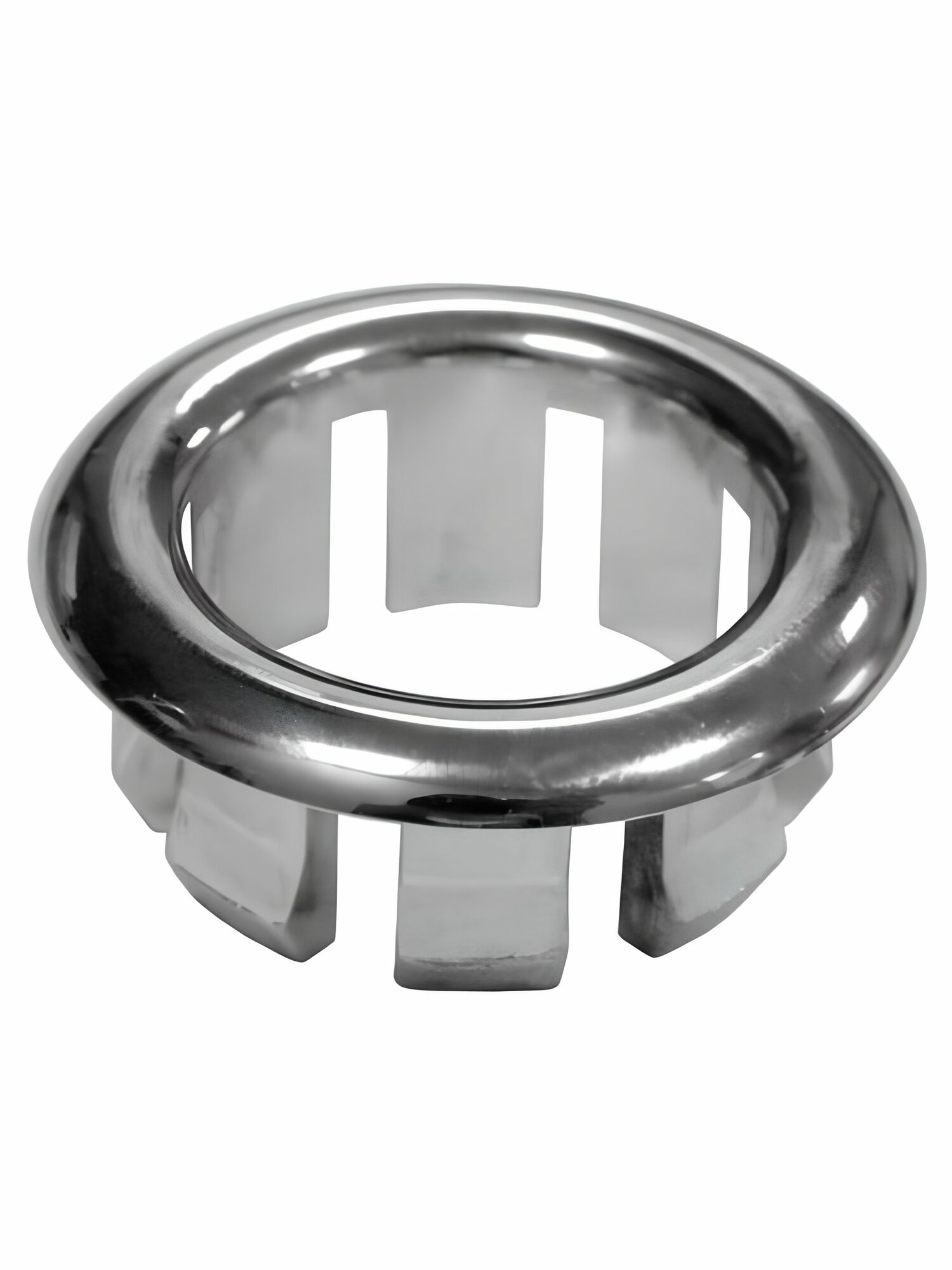 Втулка для перелива раковины Инкоэр, хромированная, Россия, для сифона