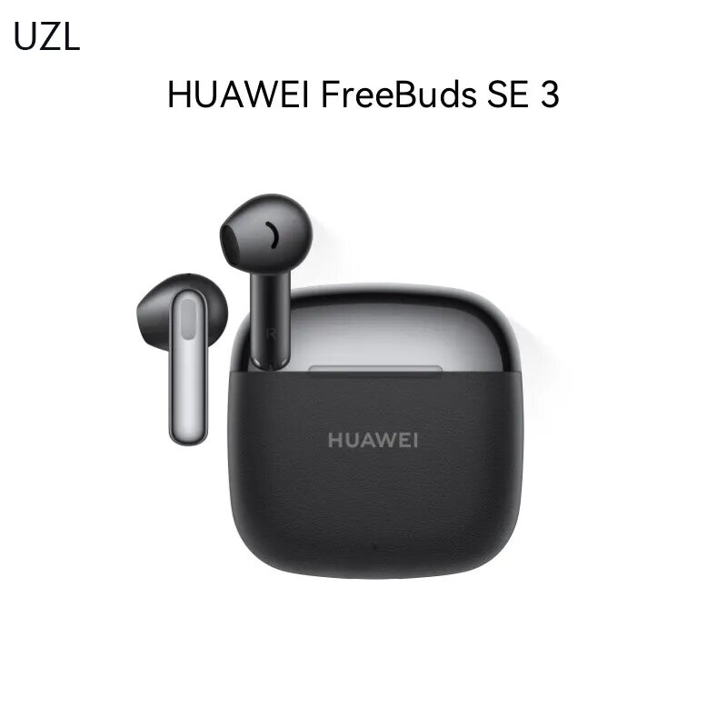 HUAWEI Наушники беспроводные с микрофоном Huawei FreeBuds SE 3, USB Type-C, черный матовый