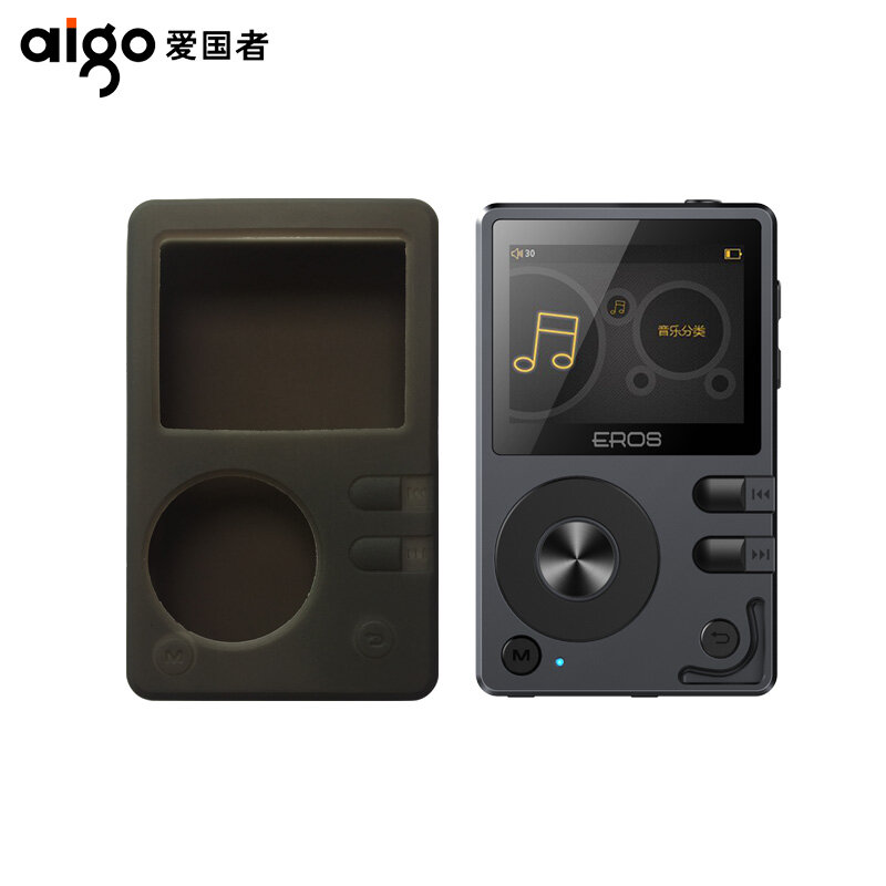 Оригинальный силиконовый чехол для MP3-плеера Aigo EROS Upgrade Q, совместимый с моделями Q2