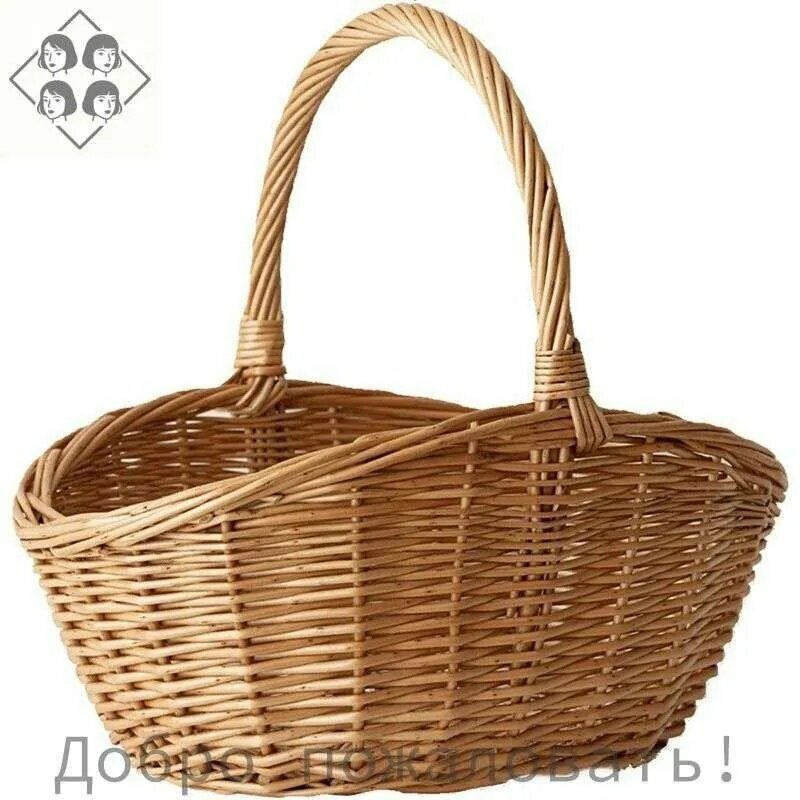 Корзина для хранения длина 30 см, ширина 17 см, высота 25 см.