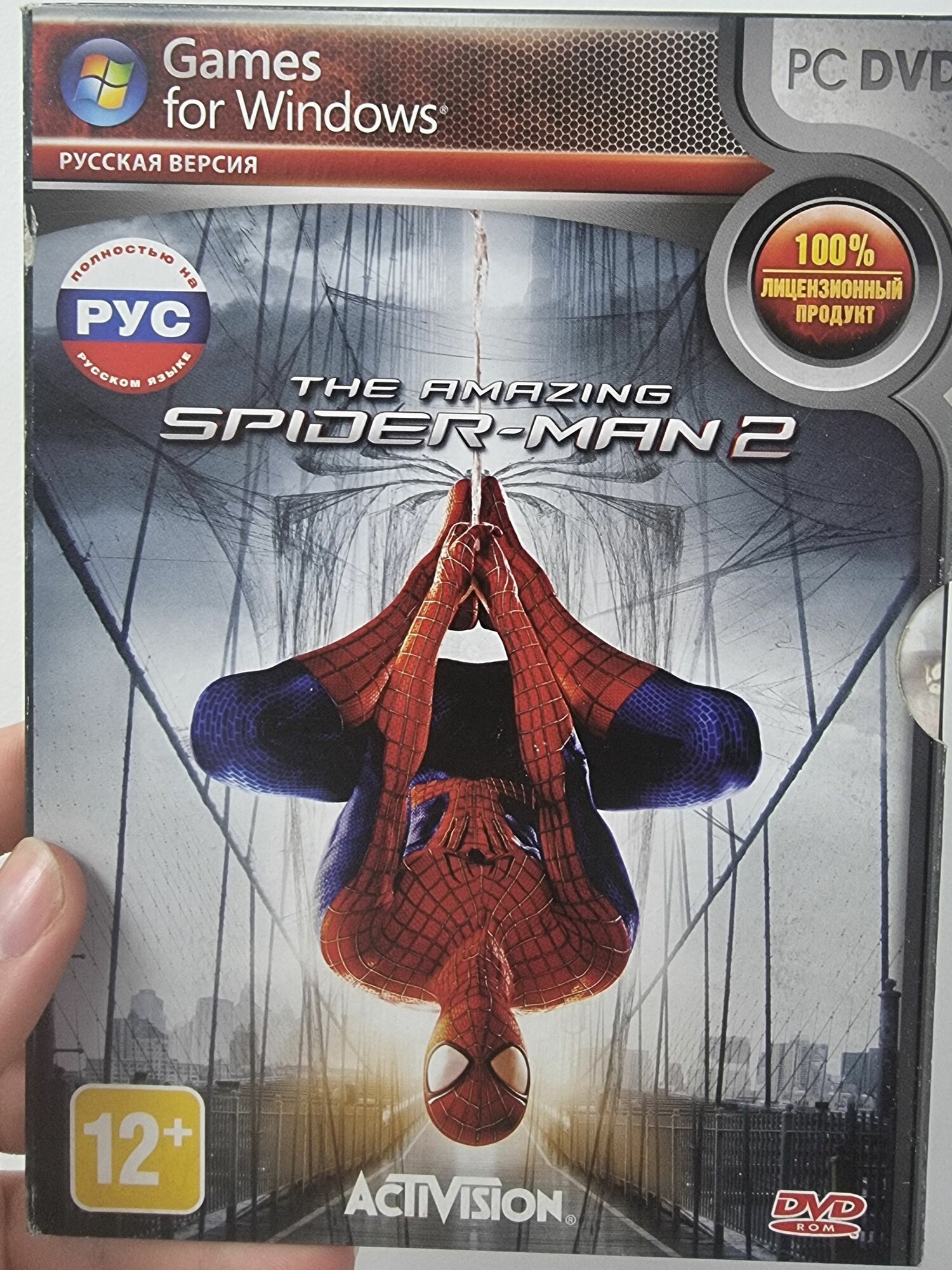 The Amazing Spider-Man 2 игра для PC на DVD-диске