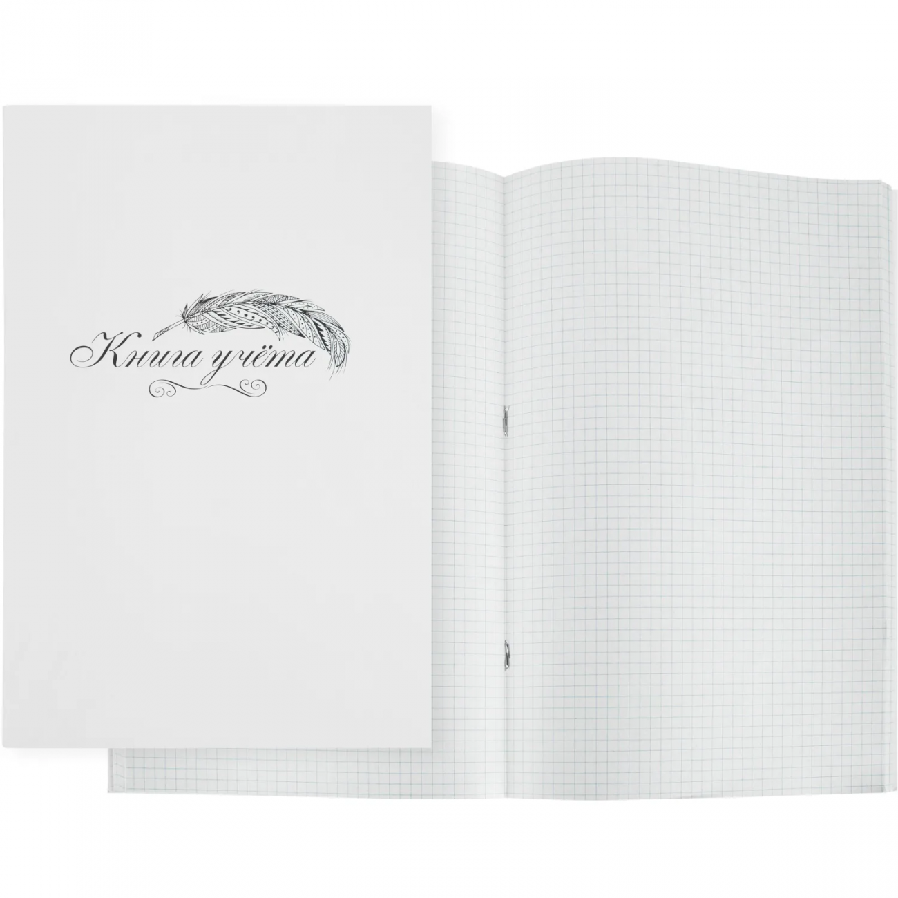 Книга учета Выбор есть А4 96л клетка блок типограф обл. картон 1941780