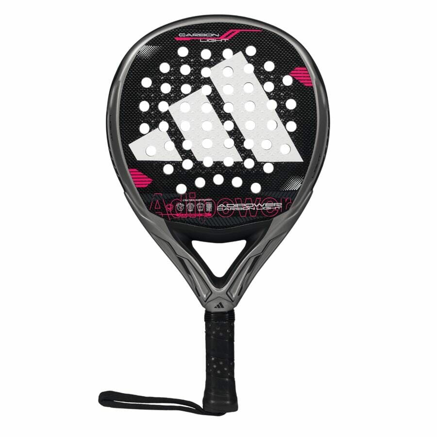 DECATHLON ракетка для падел тенниса Adipower Carbon Light 2025, круглая, розовый
