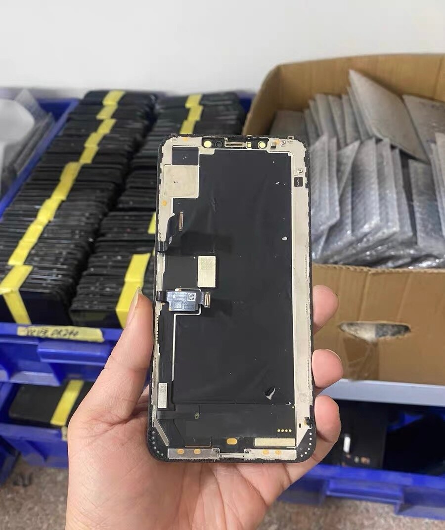 IPhone XS Max: новый оригинальный экран из разобранного устройства, без трещин,