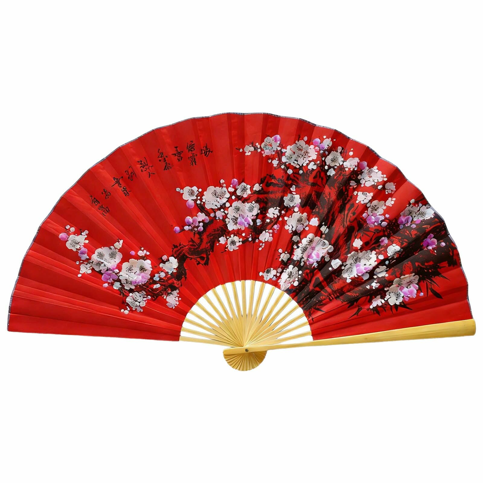 Элегантный китайский веер для декора стен и офиса