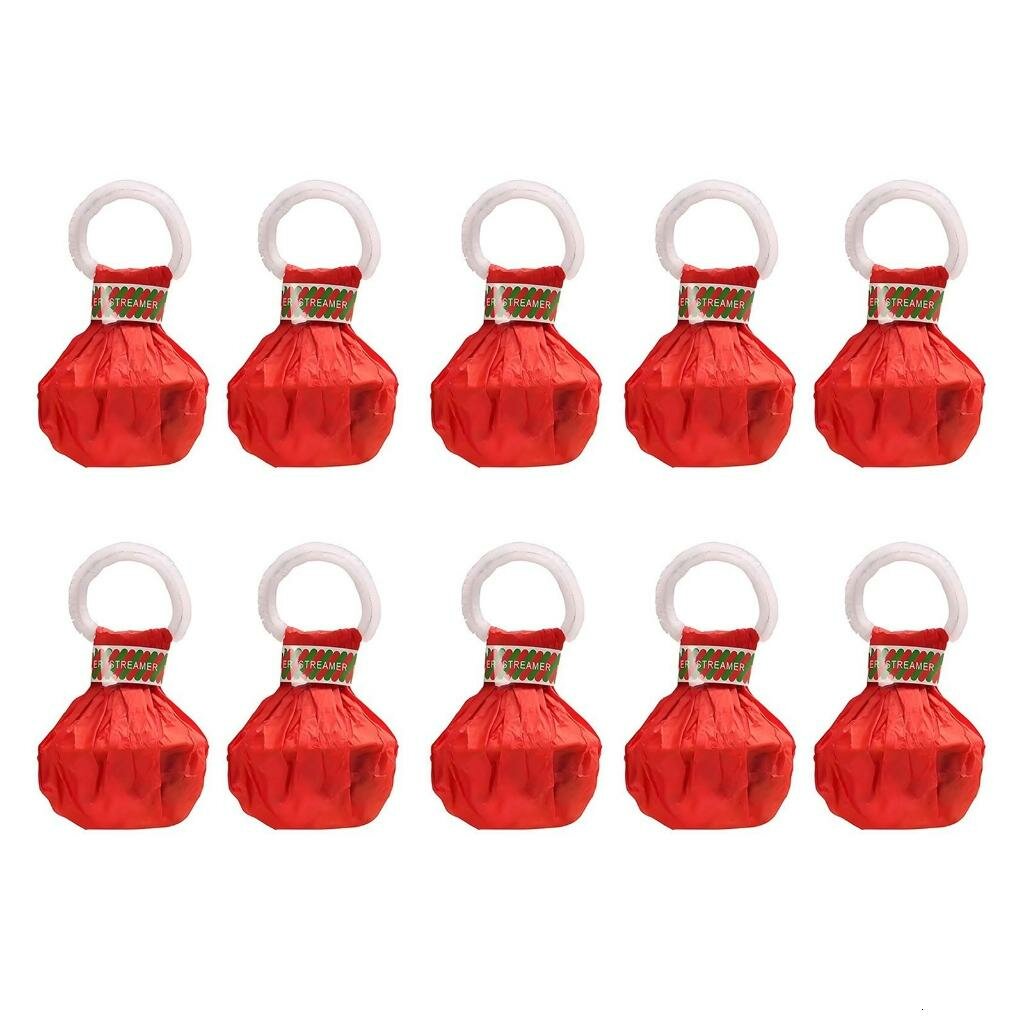 Конфетти-хлопушки (10 шт.), красный - 20 голов