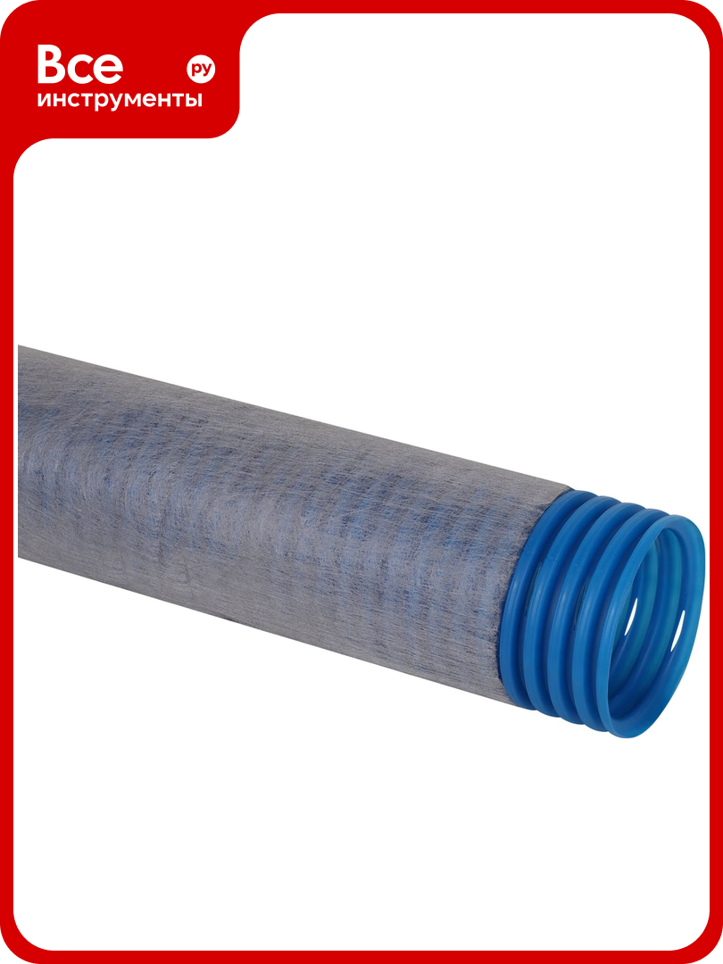 Одностенная труба Рувинил ПНД дренажная с фильтром TYPAR SF27, профессионального класса, из полиэтилен низкого