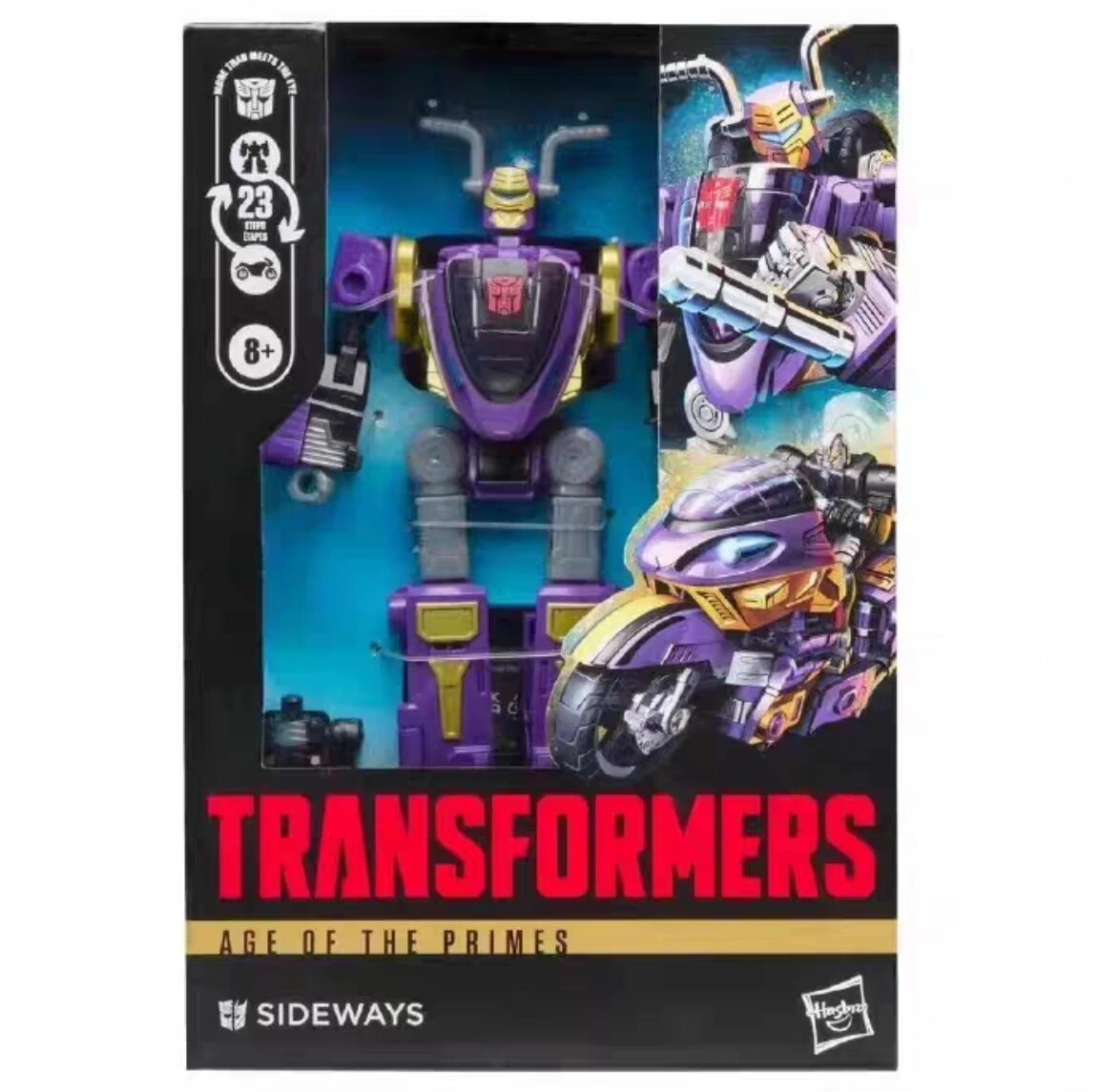 Transformers Age of The Primes Sideways с 2 мини-фигурками