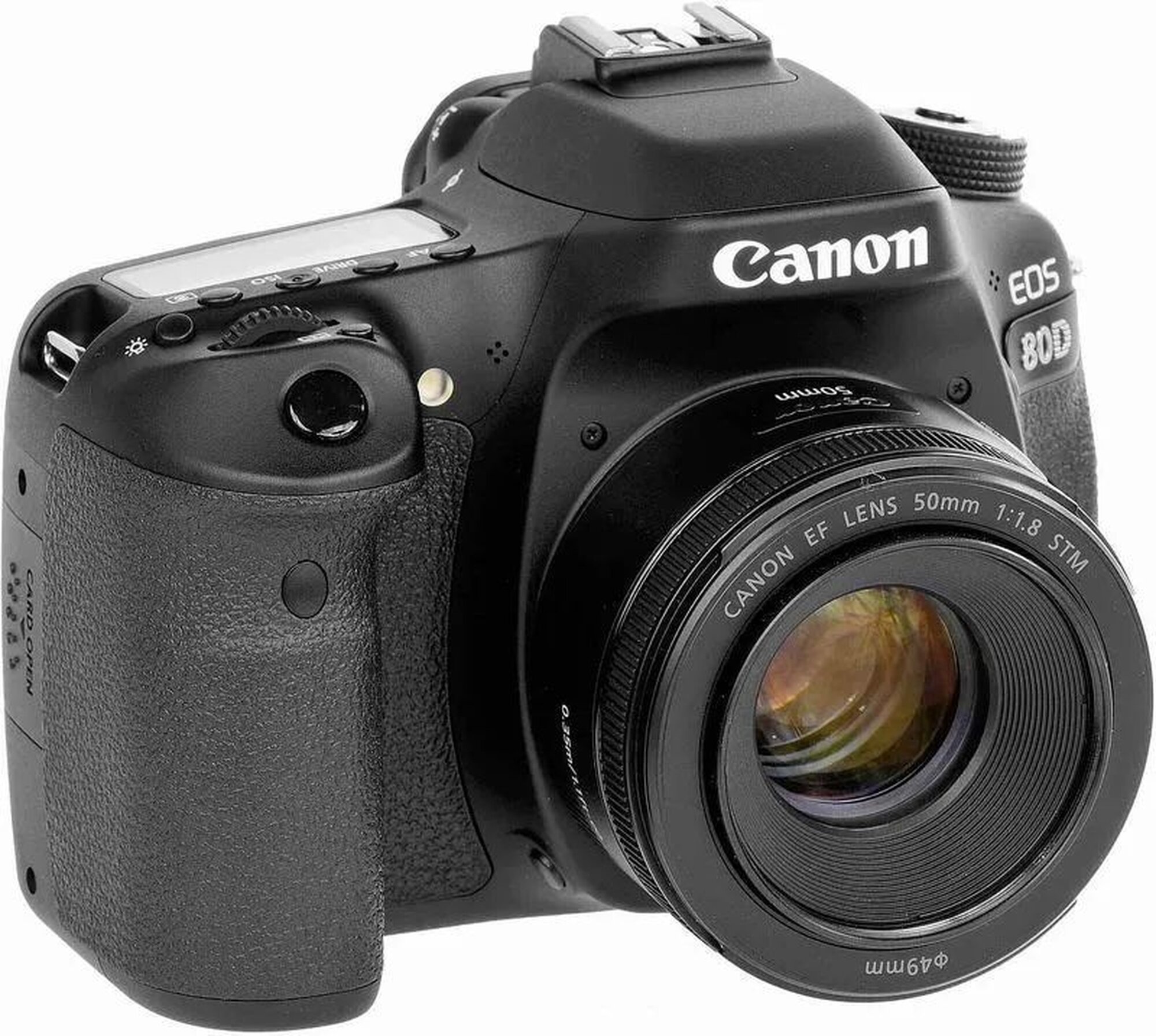 Фотоаппарат Canon EOS 80D Kit, с объективом Canon EF-S 50mm f/1.8 STM