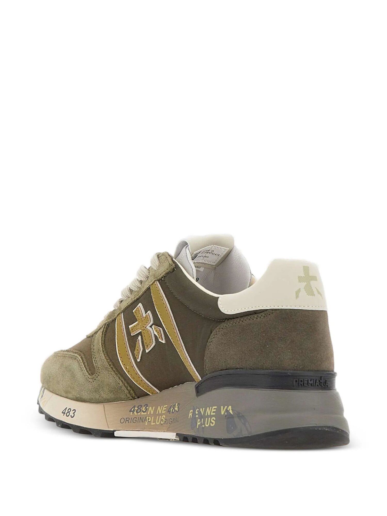 Кроссовки PREMIATA Lander sneakers, размер 42 EU, коричневый — фото 1
