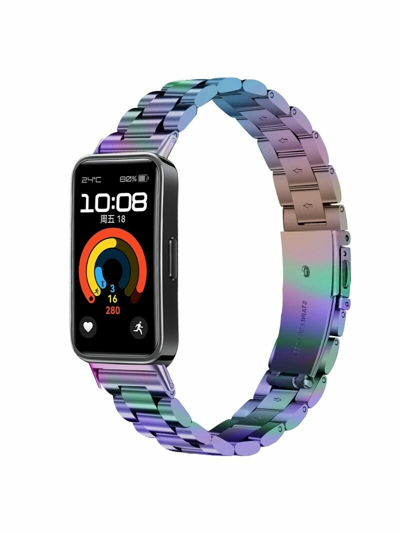 Стальной ремень для Huawei Band 11/11 Pro, прочный и стильный