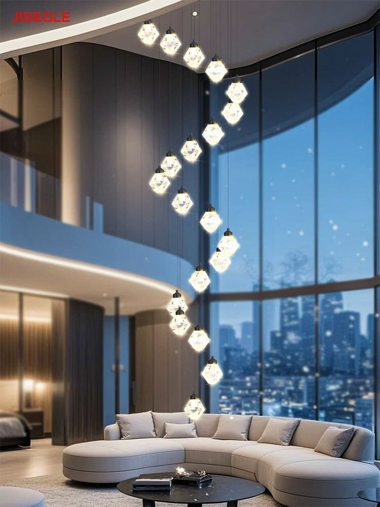 JISEGLE Люстра, LED, 6 Вт