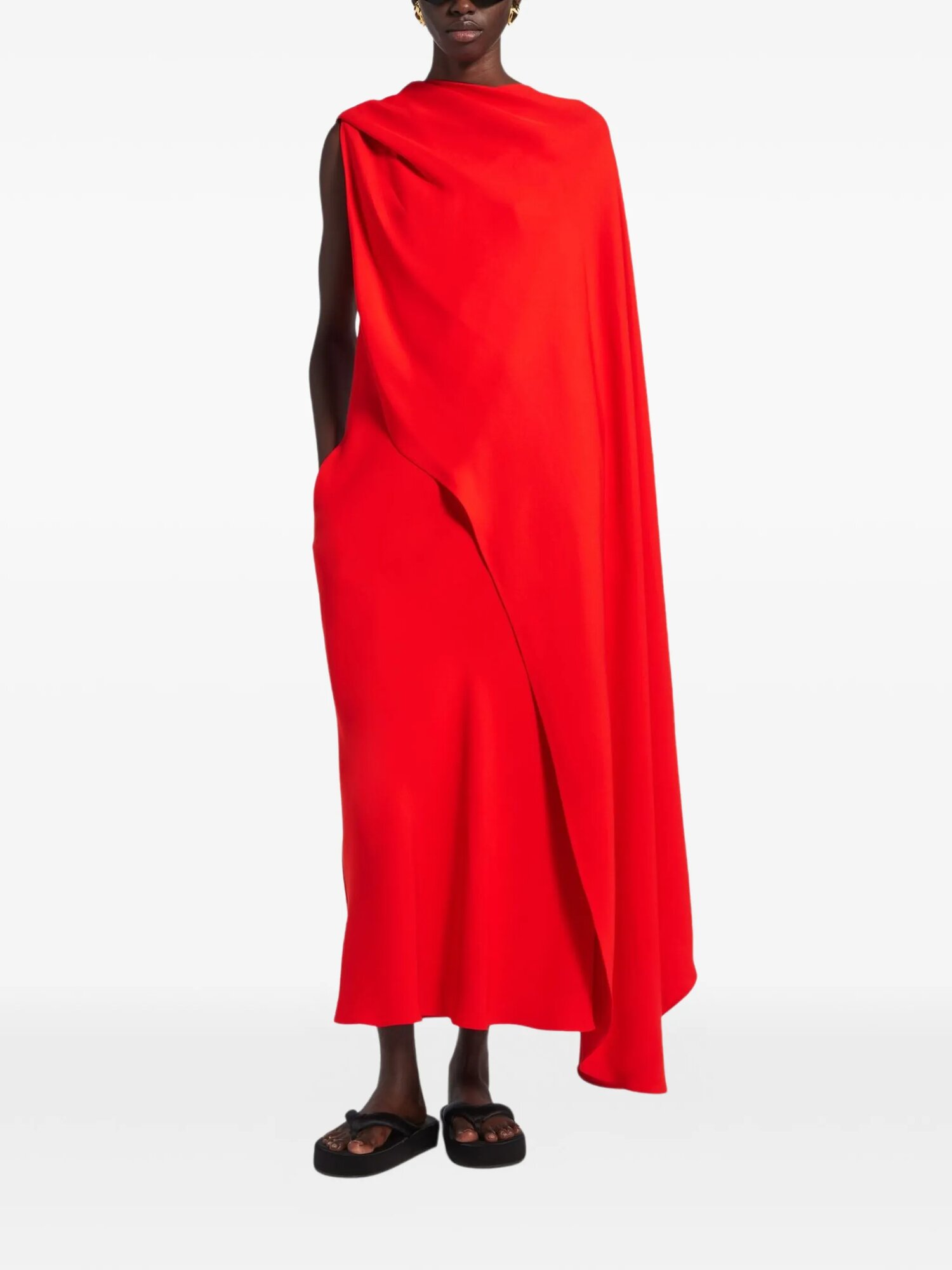 Платье BALENCIAGA, размер 40, red — фото 1