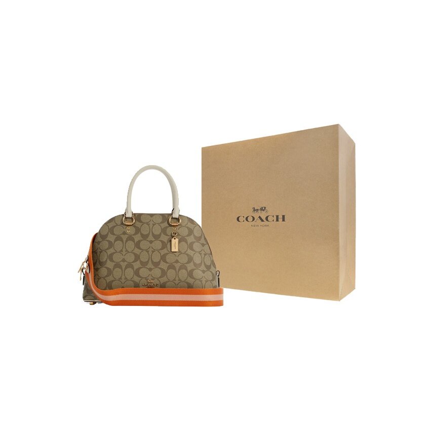 Сумка Coach, фактура тиснение — фото 1