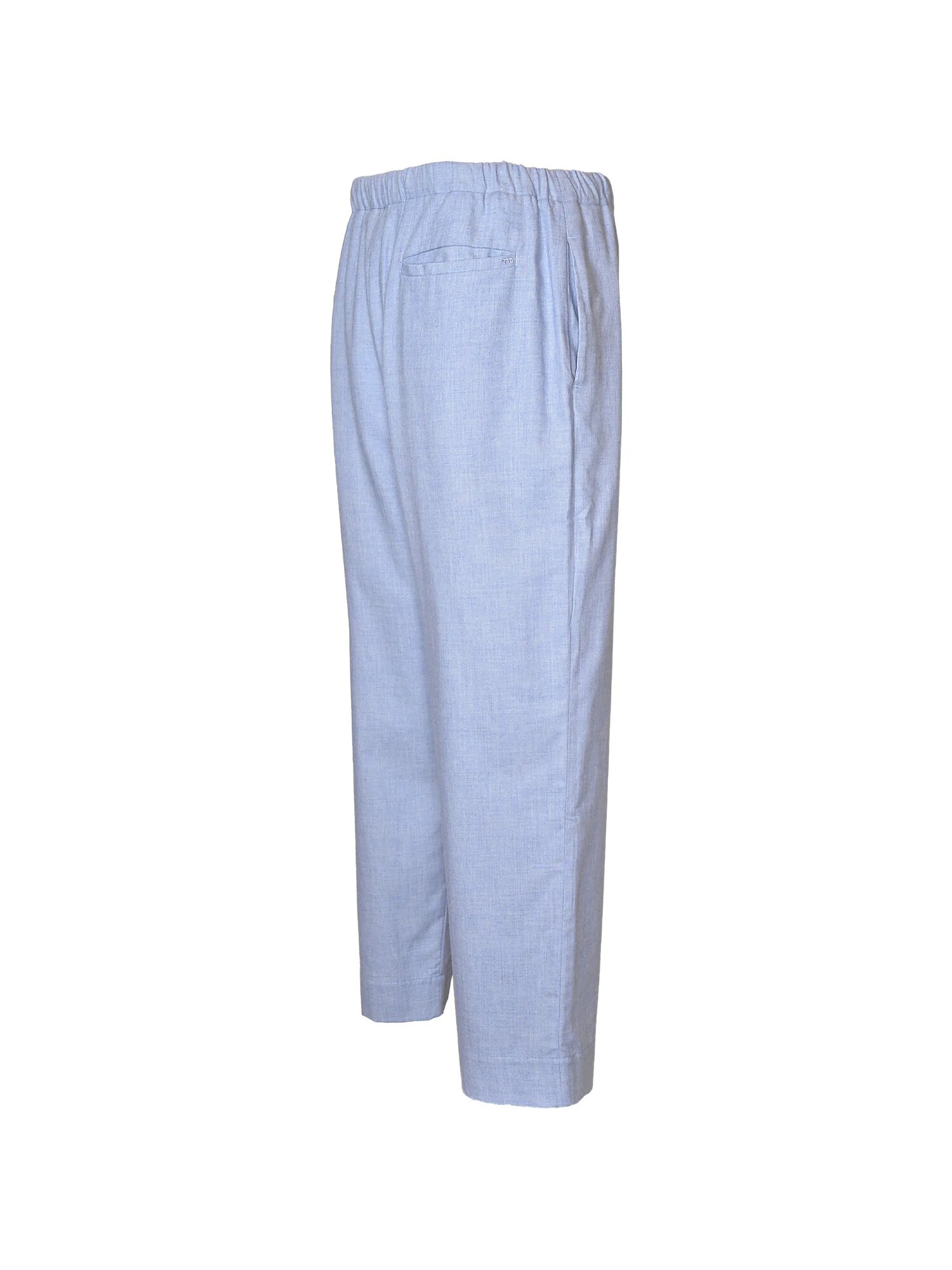 Брюки META CAMPANIA COLLECTIVE Drawstring wide-leg trousers, размер 52, blue — фото 1