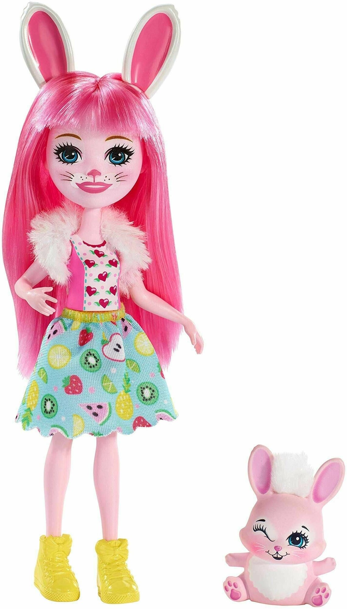 Кукла Mattel Enchantimals со зверюшкой питомцем Бри Кроля и Твист Bree Bunny & Twist