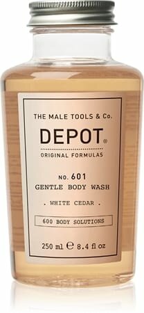 Гель для душа Depot 600 body solutions no. 601 gentle body wash, white cedar, 250 мл