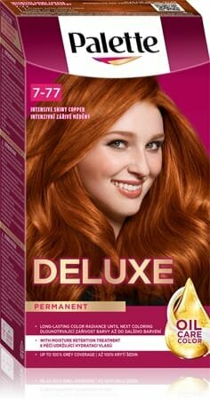 Краска для волос Schwarzkopf Palette Deluxe, оттенок 7-77 (562) интенсивный медный блеск, 1 шт