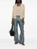 Кардиган Snobby Sheep Metallic-effect raglan-sleeve cardigan, размер 40, золотис...