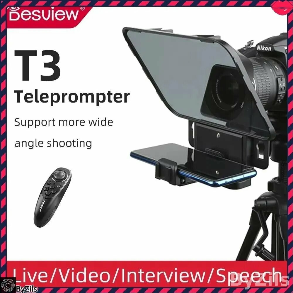 Телесуфлер Bestview T3, 8-дюймовое стекло HD-дисплея