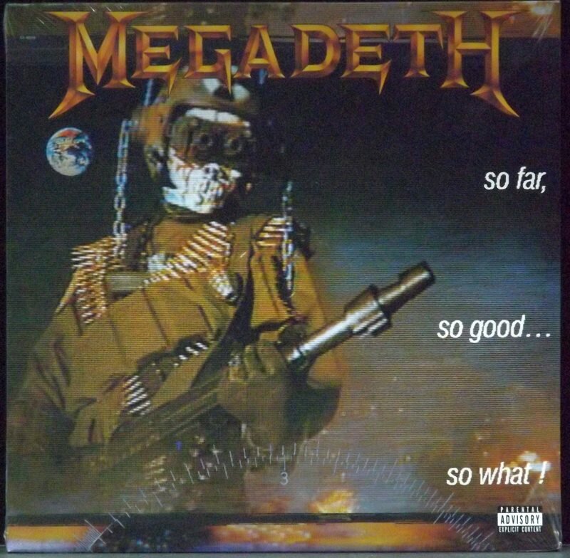 Megadeth "Виниловая пластинка Megadeth So Far So Good. So What"