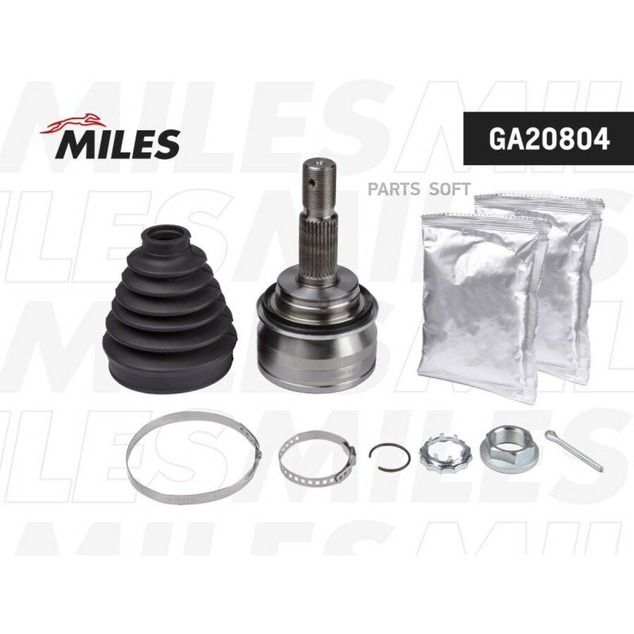 MILES GA20804 ШРУС внешний TOYOTA FORTUNER 2015.05 -/TOYOTA HILUX VIII Пикап 2015.05 - ()
