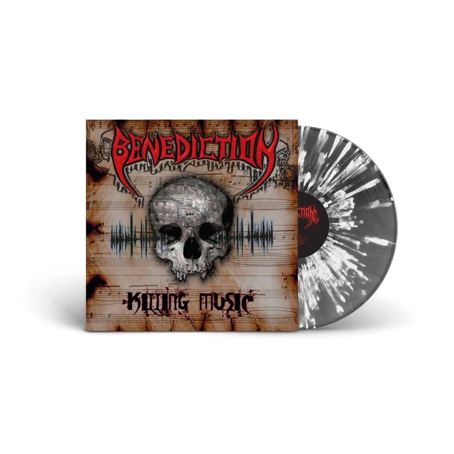Benediction. Killing Music (LP Ltd/Grey/White Splatter Vinyl/Reissue/Виниловая пластинка)