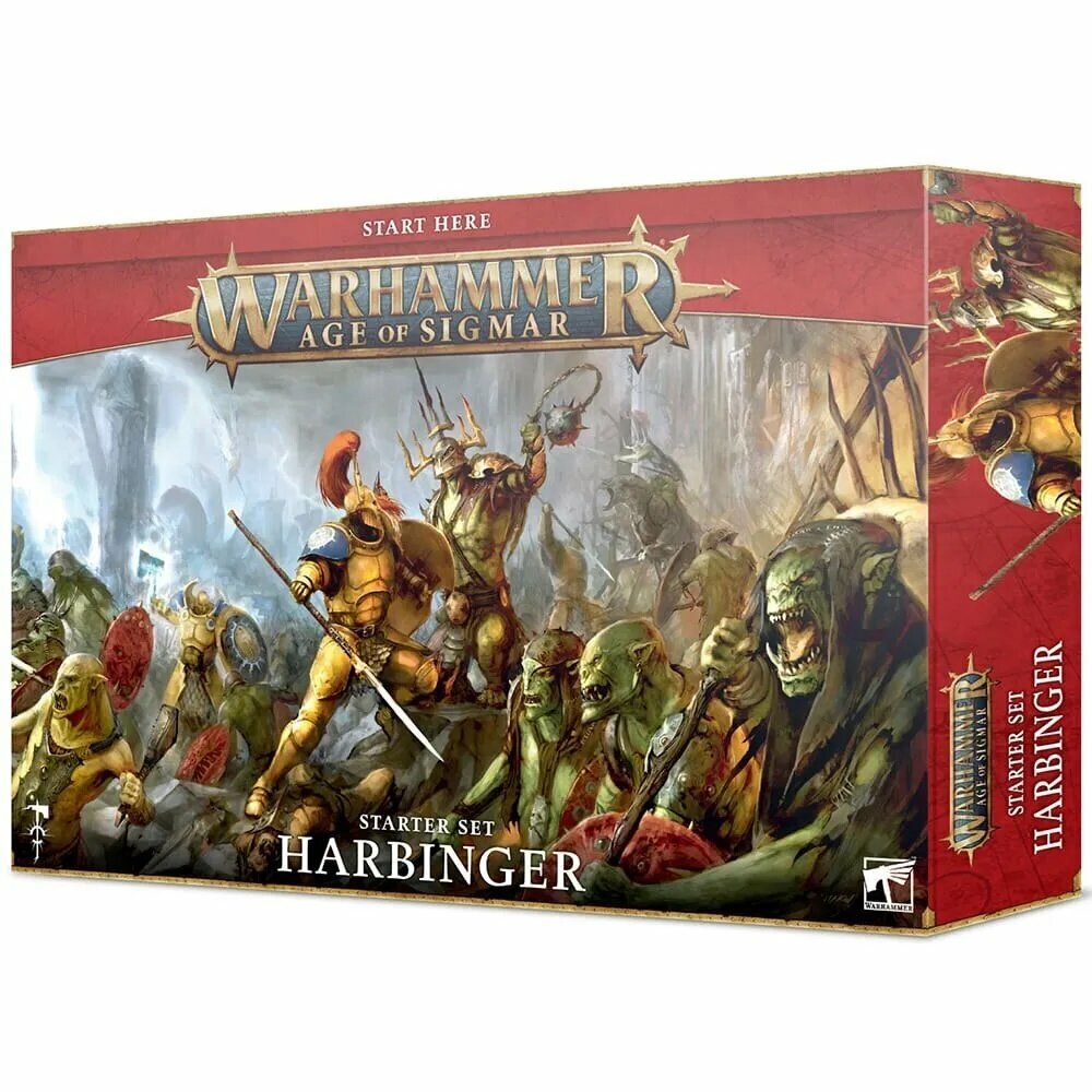 Warhammer Age of Sigmar Набор для начинающих: миниатюры, руководство и аксессуары