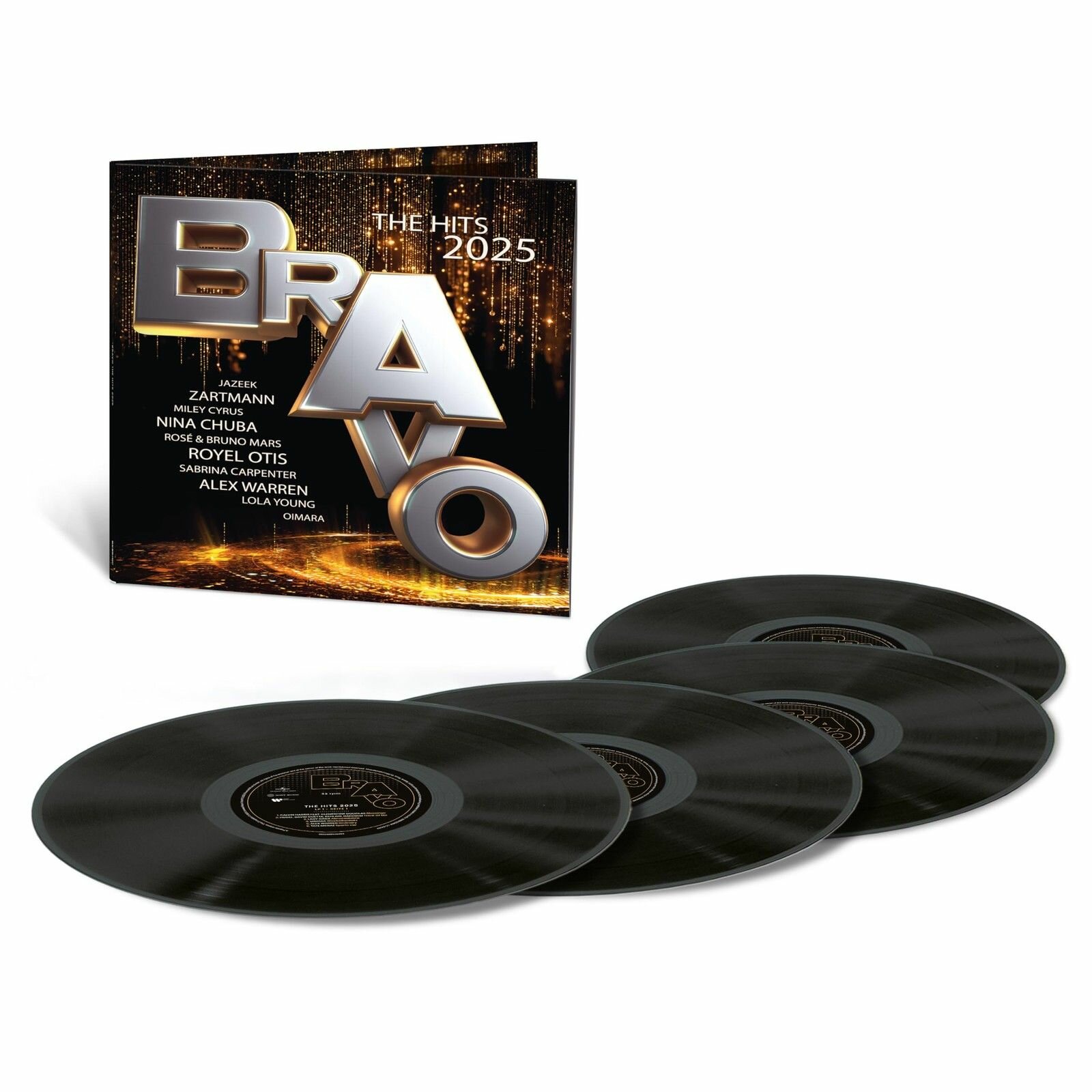 Виниловая пластинка: BRAVO - The Hits 2025 (Limited Numbered Edition) (4 LP)