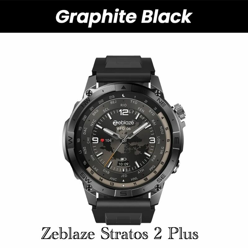 Zeblaze Stratos 2 Plus Умные часы с GPS-навигатором