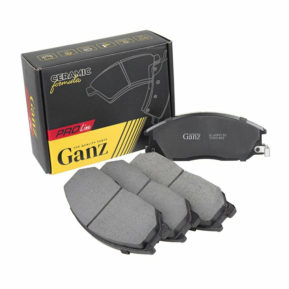 GANZ Колодки тормозные передние PRO-Line Ceramic для HYUNDAI XG GIJ09413C